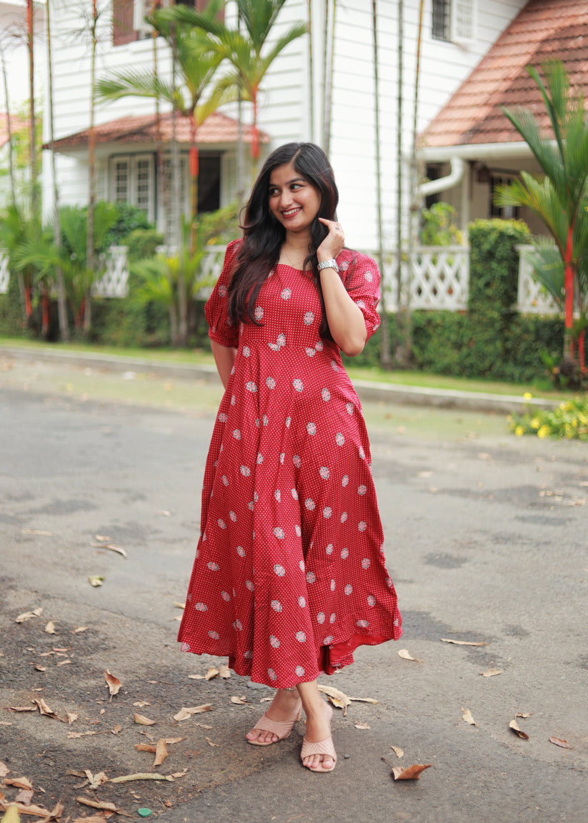 GULZAAR - The modal silk frock !! – Anokhi